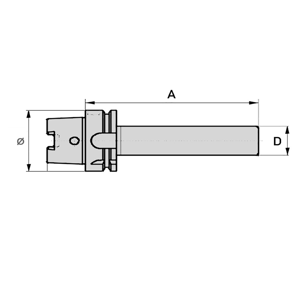 Checking mandrel HSK-A 32-25-200 | Messwelt